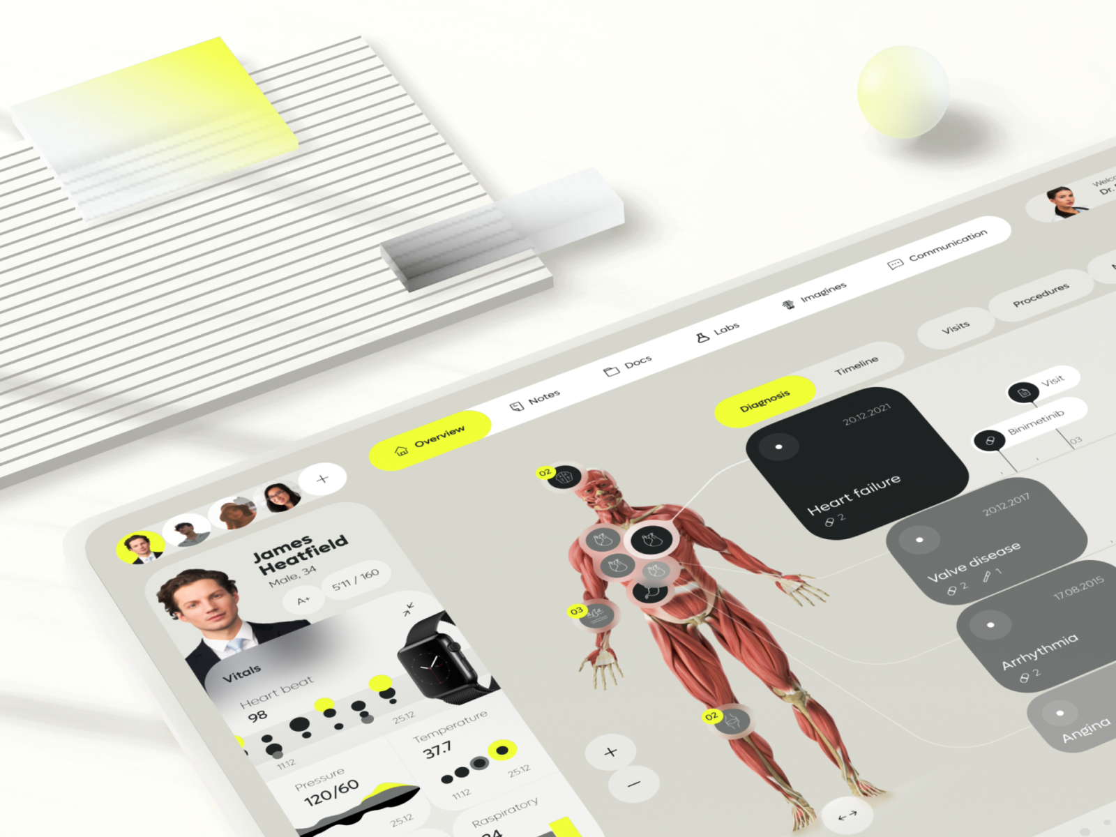 EHR+ - Electronic Health Record System by Jack R. for RonDesignLab ⭐️ ...