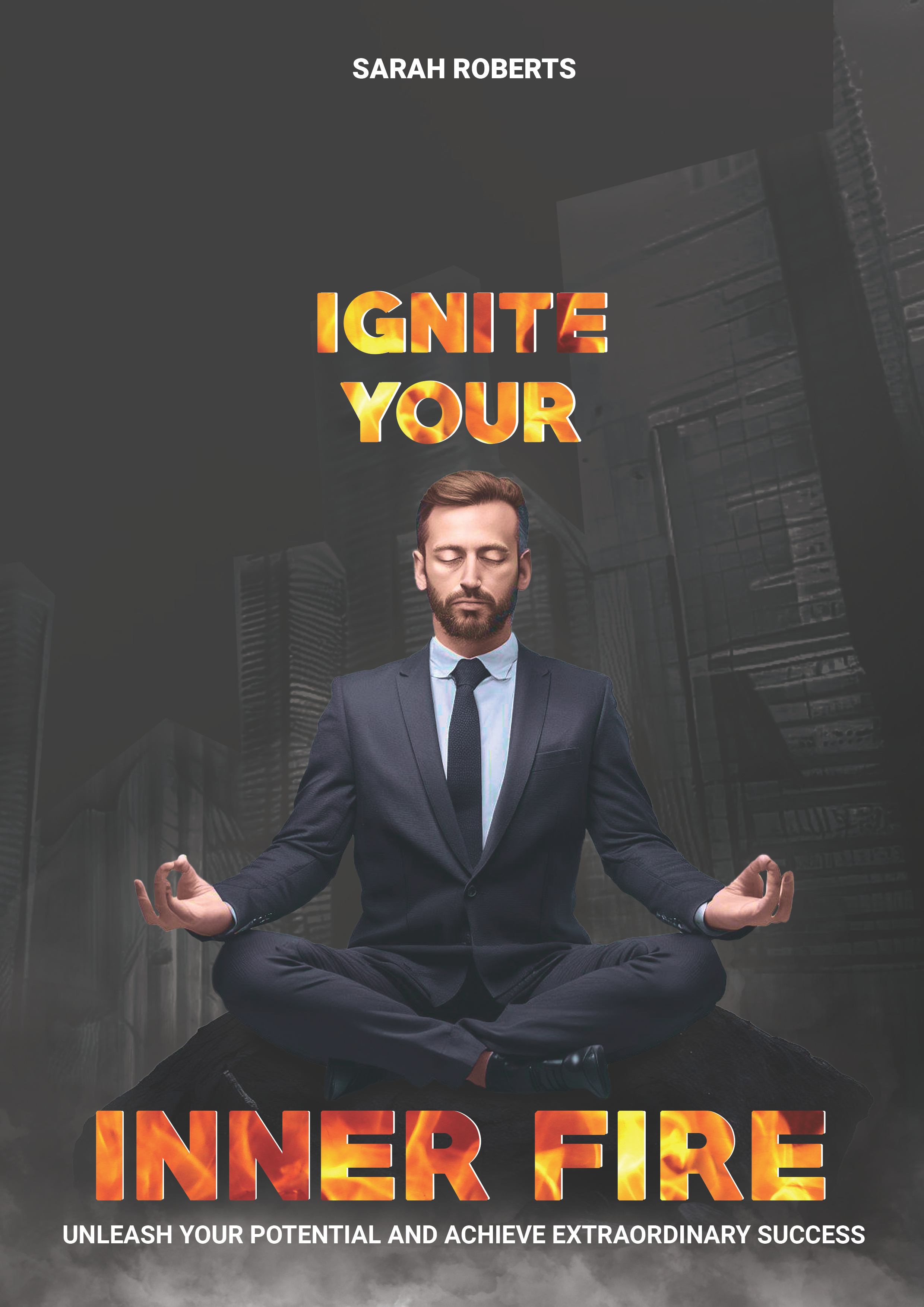 Book Cover Design – Ignite Your Inner Fire by Malith Kanishka on Dribbble