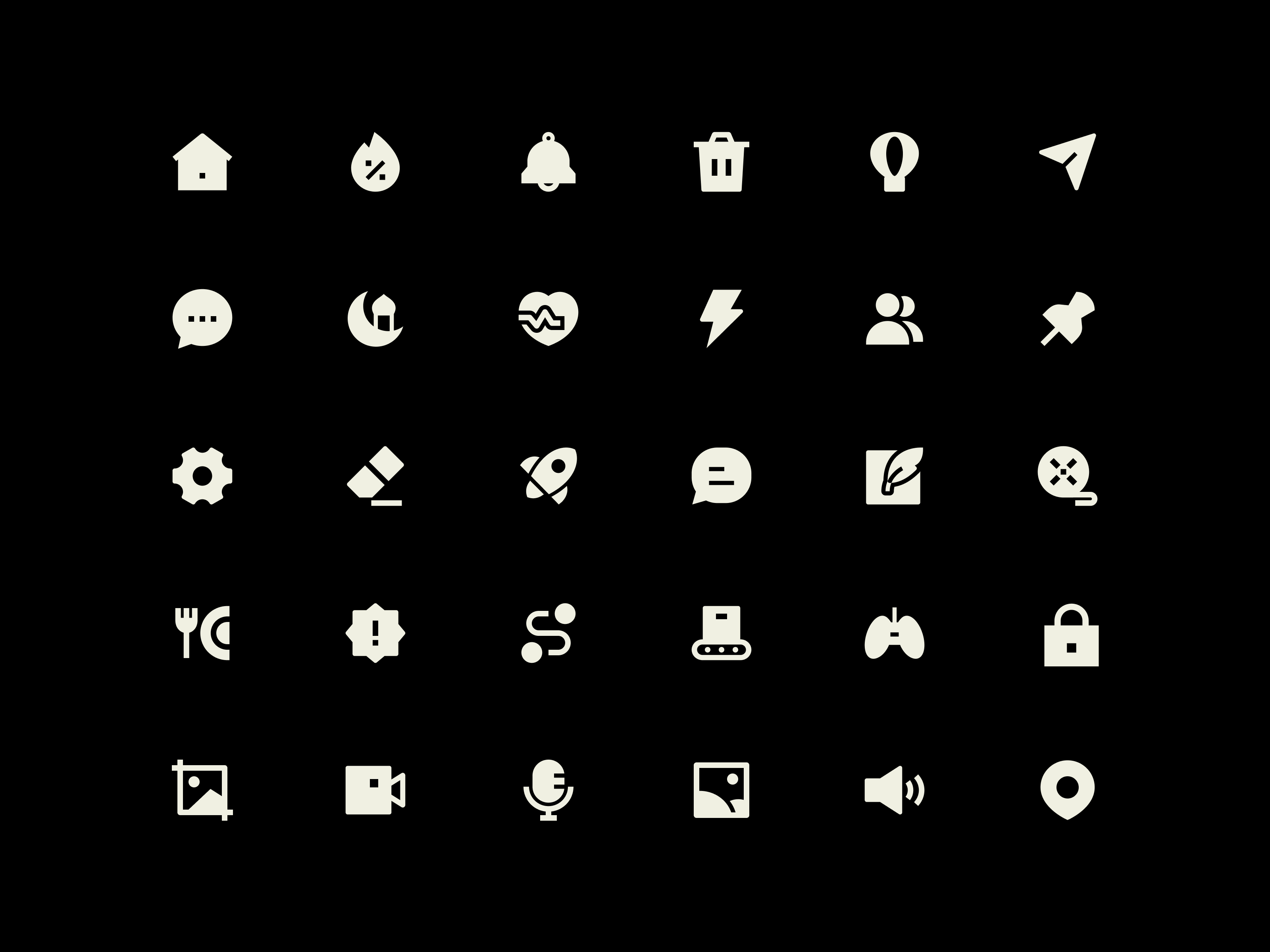 Sharp Solid Icons by Hugeicons on Dribbble