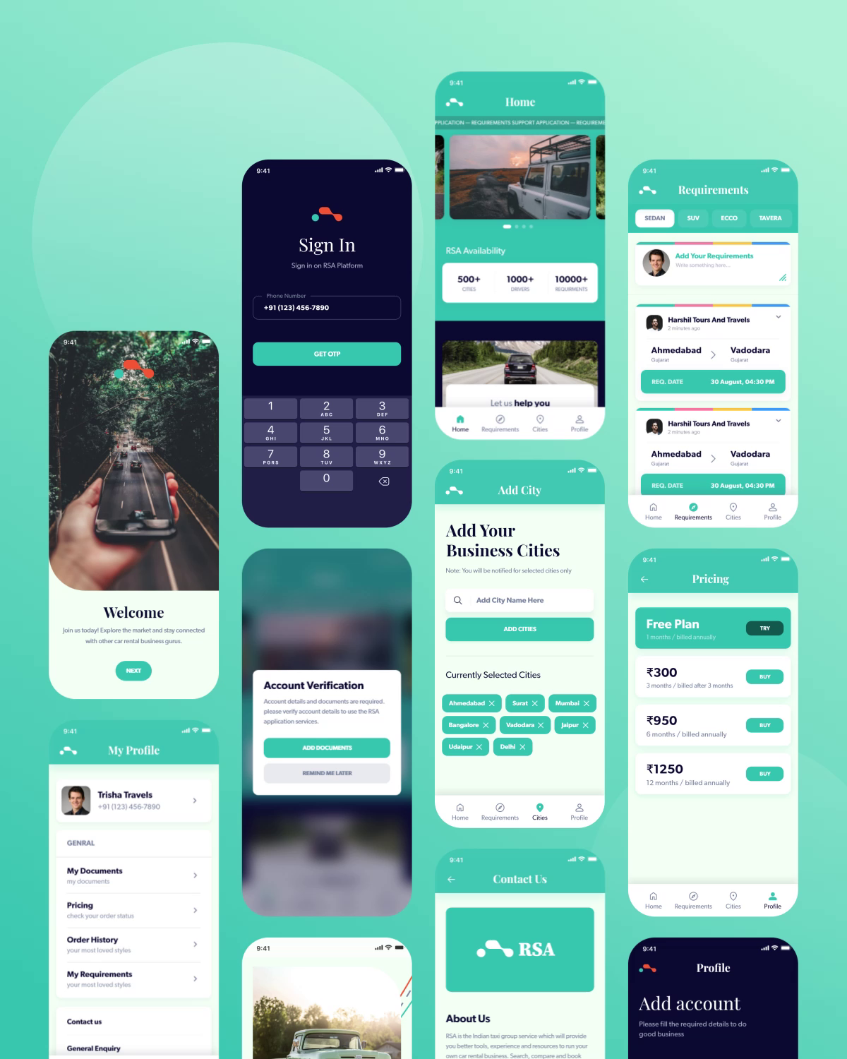 Introduce the newly designed & developed RSA Taxi Group 📱 App by ... Introduce the newly designed & developed RSA Taxi Group 📱 App by ...