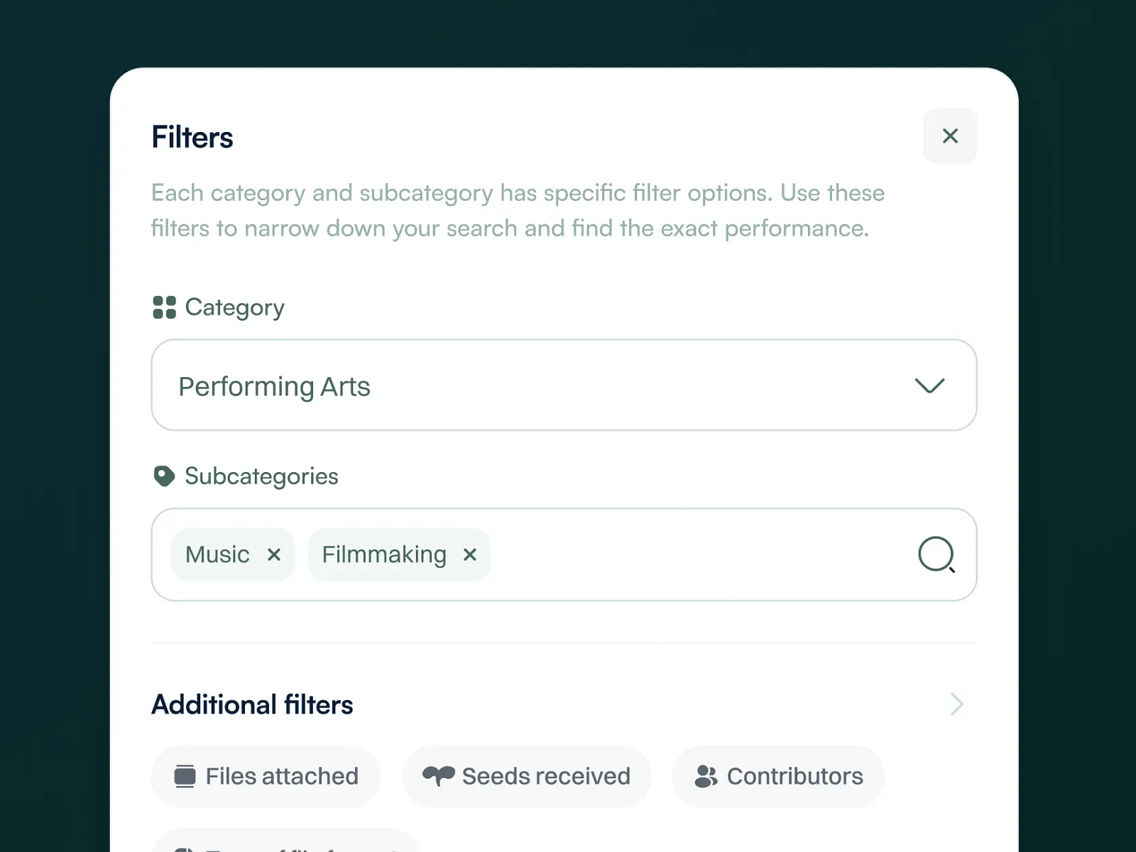 Advance filter by Himanshu Gupta on Dribbble