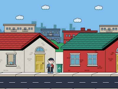 2d Cartoon City 2D Cartoon City And Background Sprites | 2D
