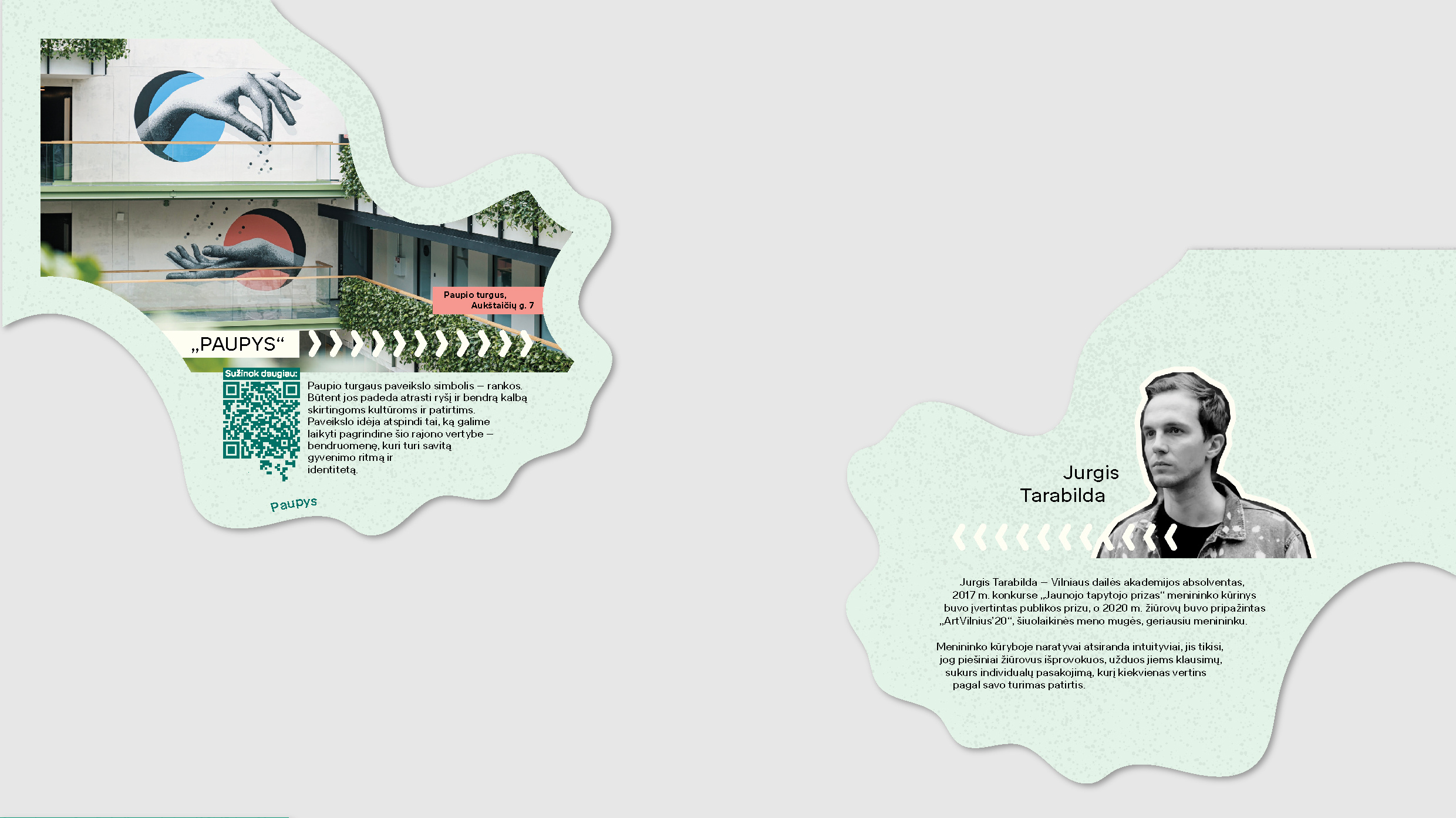 Unique Design Layout Art Gallery Brochure by MakeTone on Dribbble