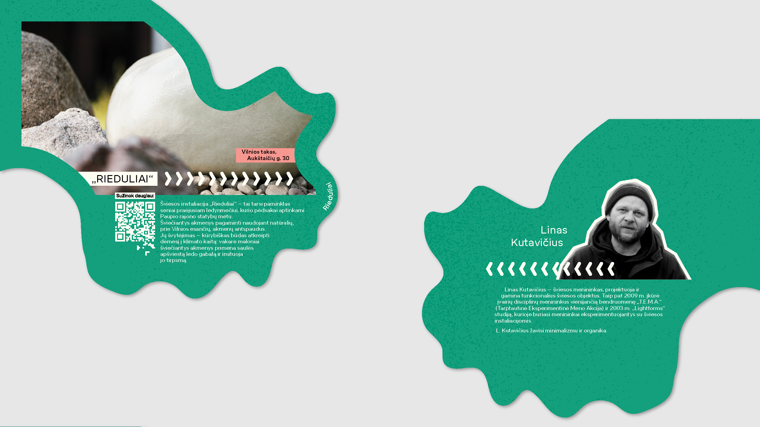 Unique Design Layout Art Gallery Brochure by MakeTone on Dribbble
