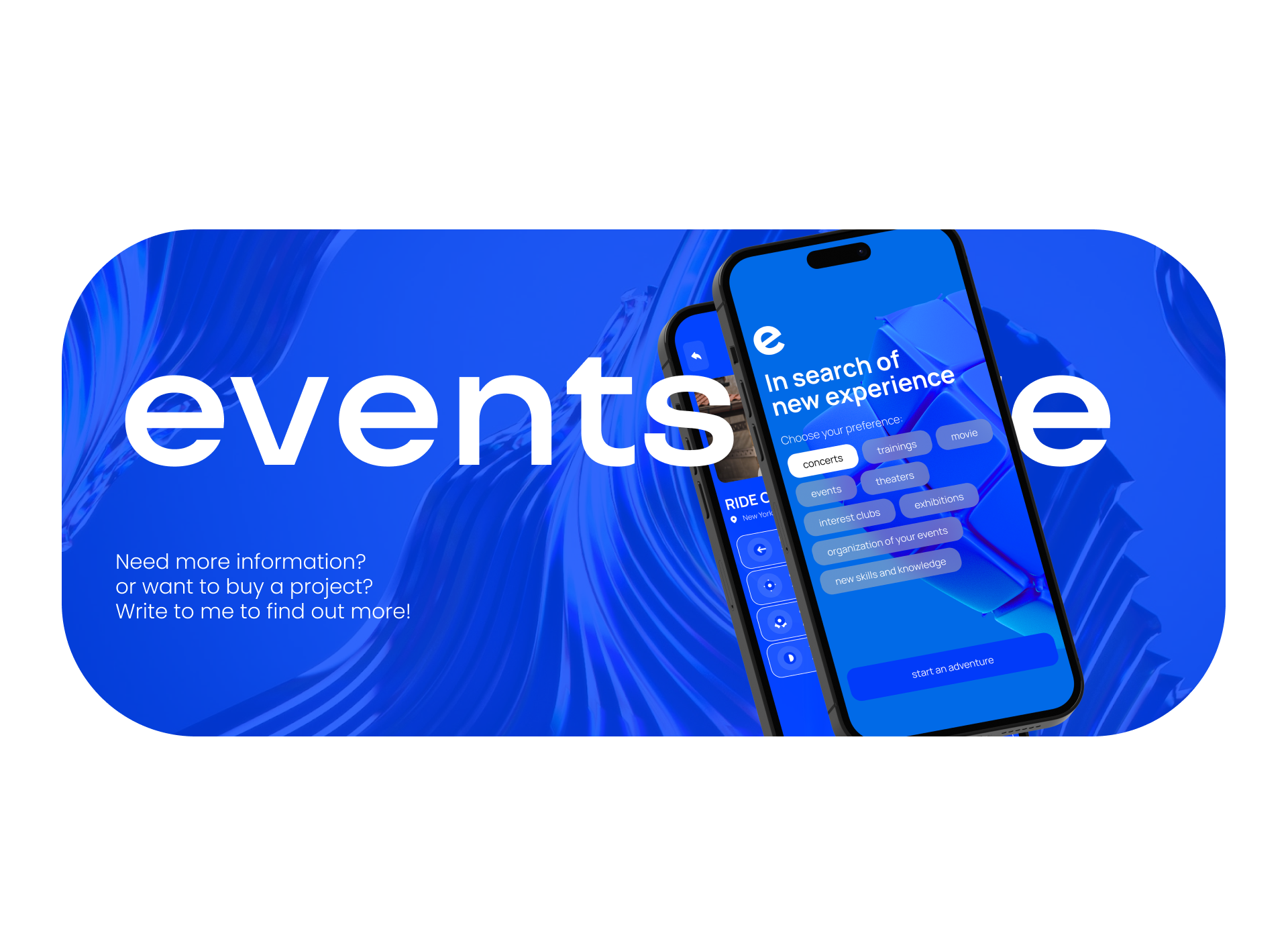 EVENTSTORE | UX/UI of experimental project by Timofey Romanyuk on Dribbble