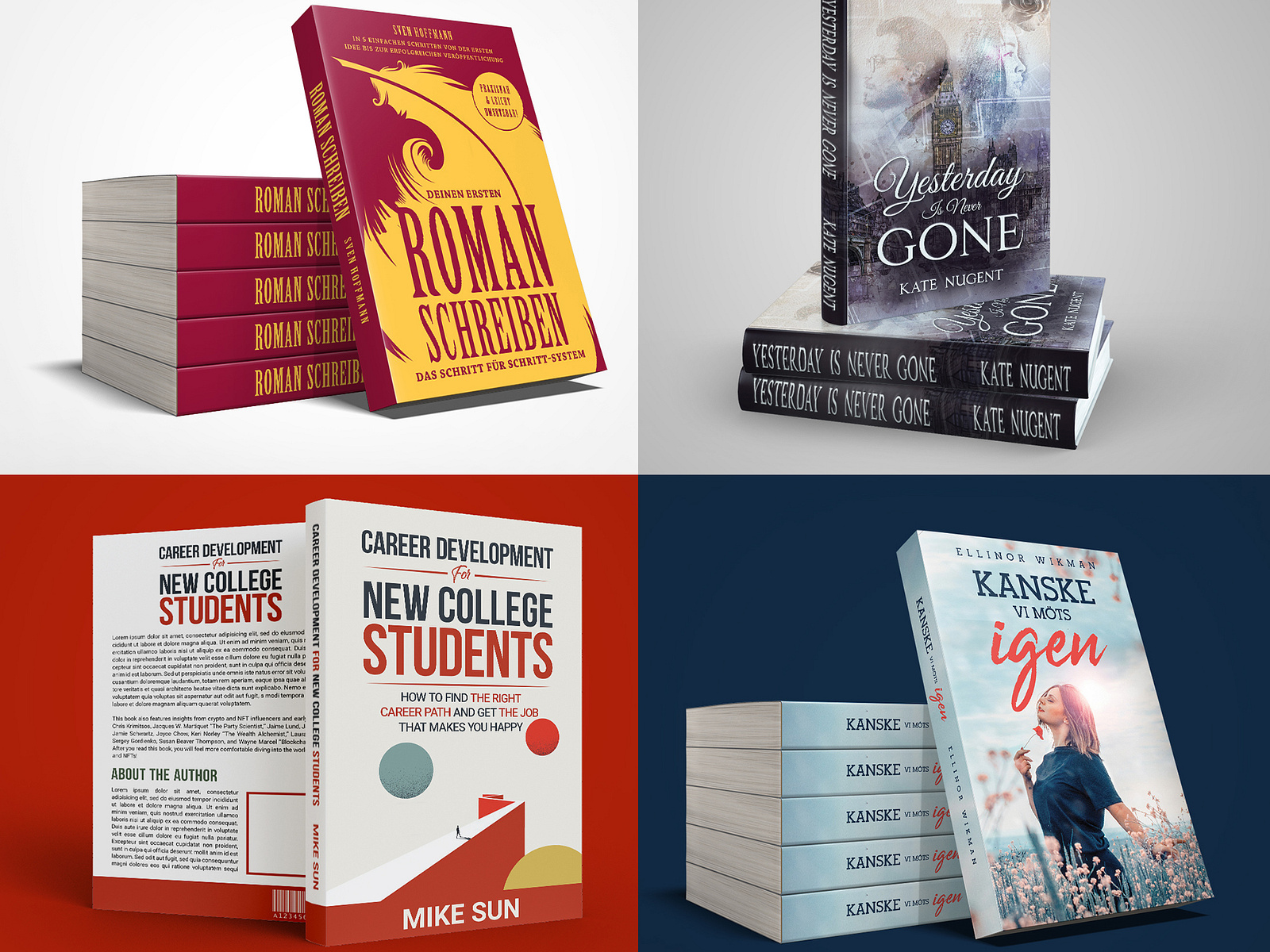 Book Cover Folio 12 by Nishat Tasnim Maria on Dribbble