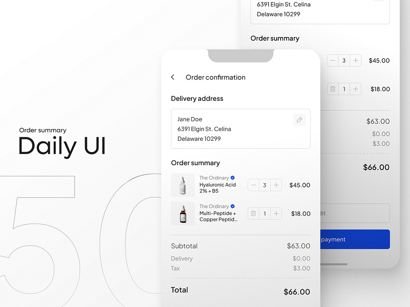 Order Summary designs, themes, templates and downloadable graphic ...