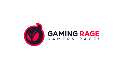 A New Modern Gaming Logo Design Based on Gamers Rage | Creative by ...
