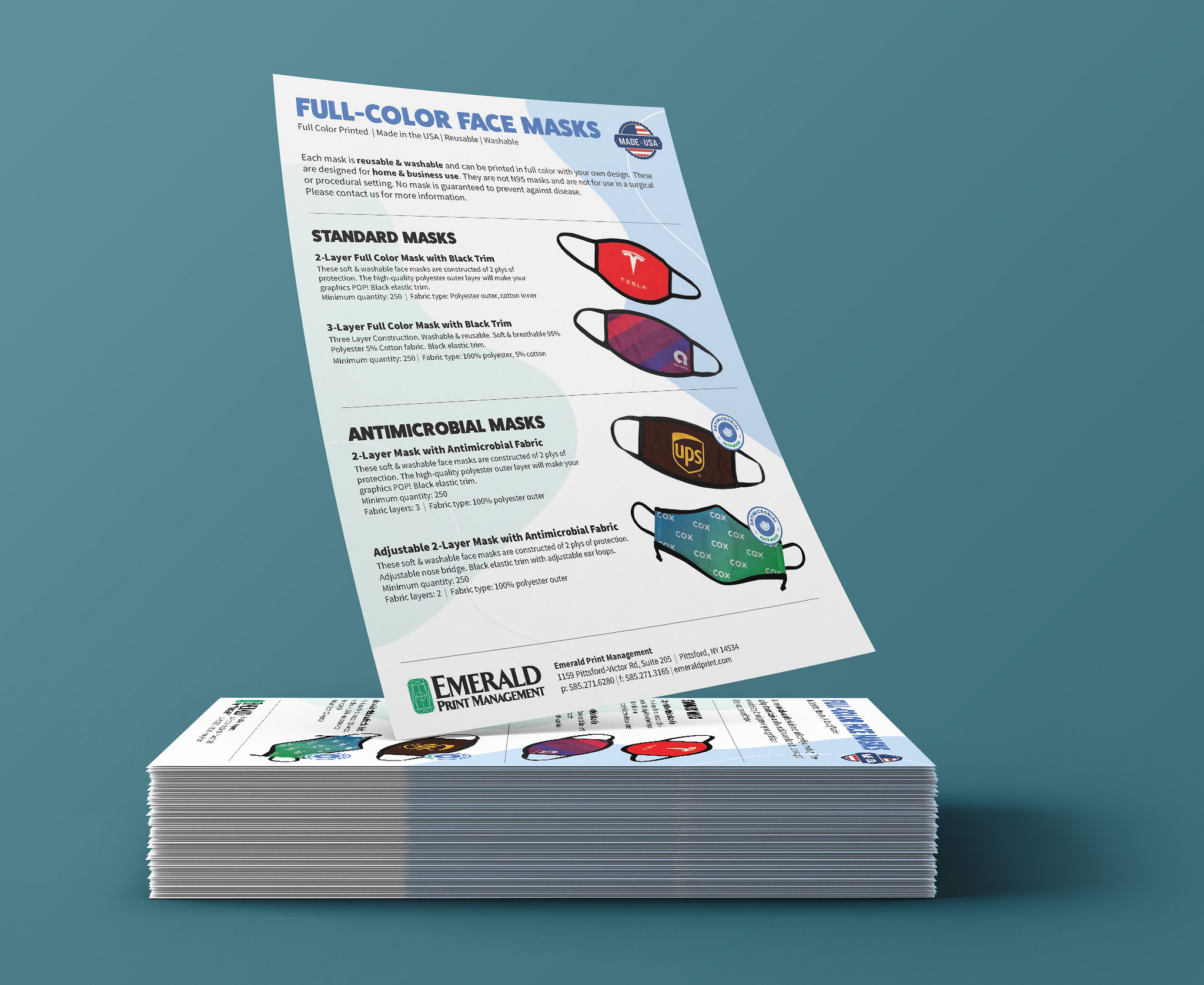 Mask Flyer by Christine Legg on Dribbble