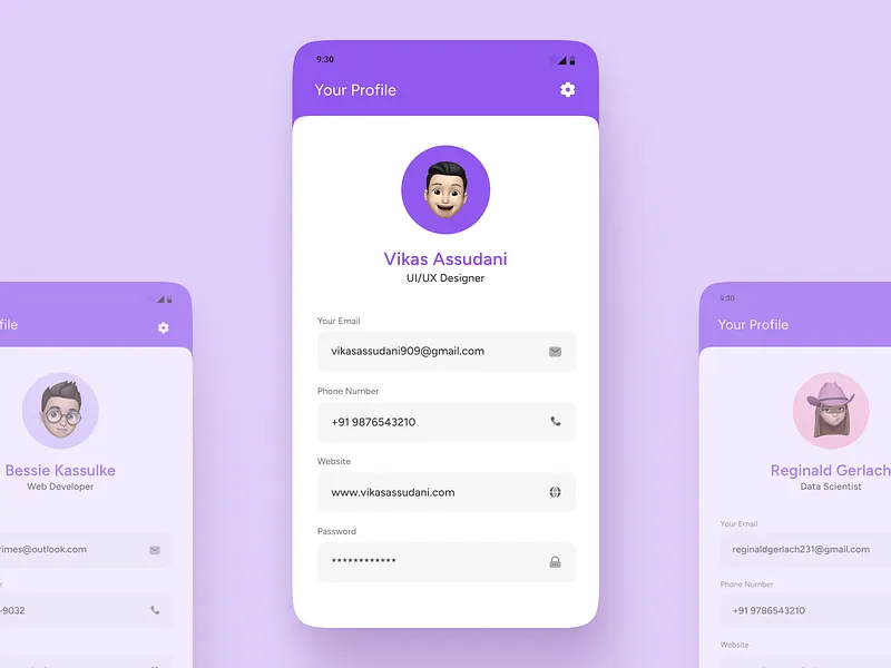 Browse thousands of Profile Screen App UI images for design inspiration ...