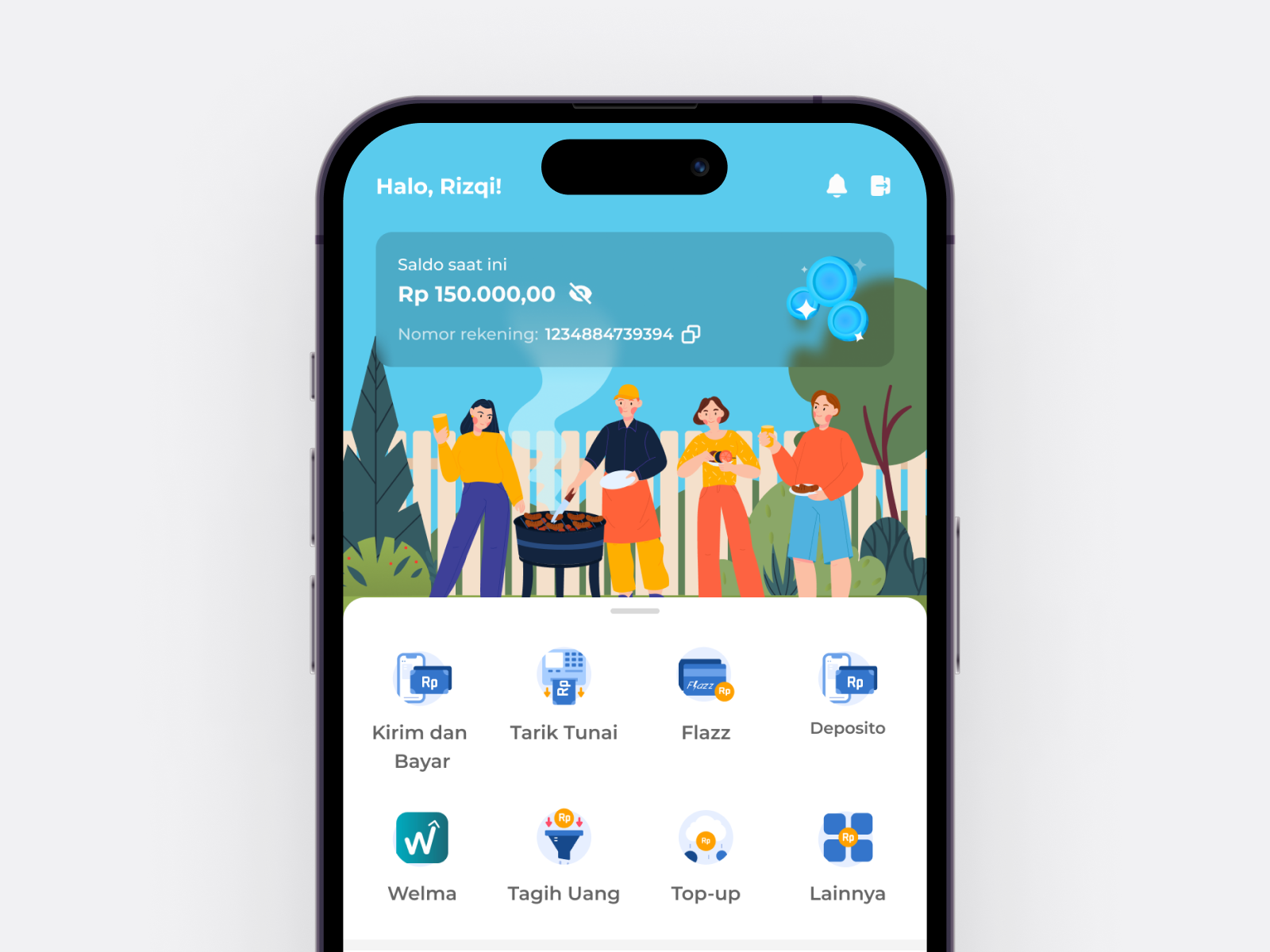 Redesign BCA Bank Apps by Rizqi Adi Surya for Waffle Space on Dribbble