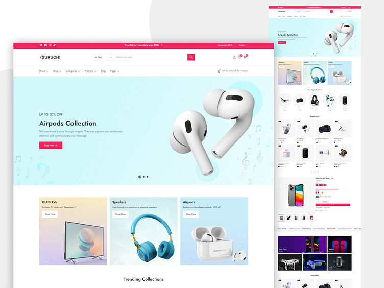 Best Gadget Website by Md Rimon Ali on Dribbble
