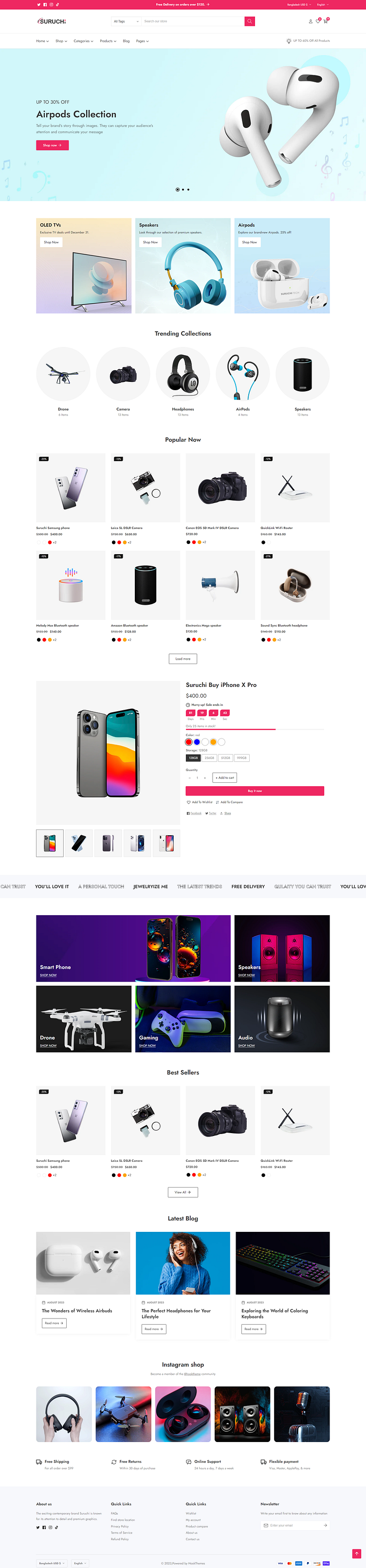Best Gadget Website by Md Rimon Ali on Dribbble