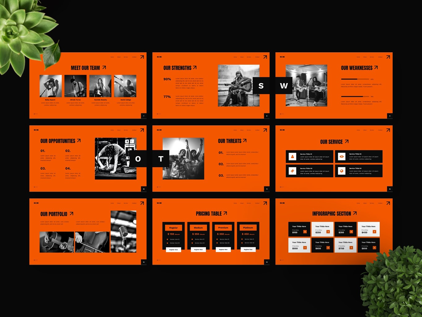 90s Zone - Music Powerpoint Templates by Deepslide Studio on Dribbble
