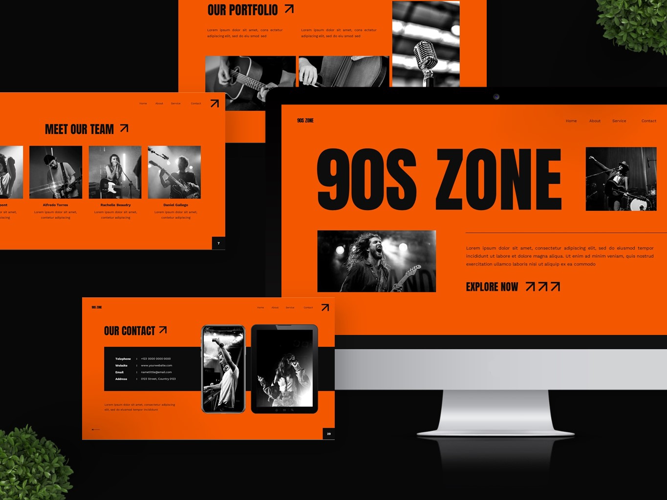 90s Zone - Music Powerpoint Templates by Deepslide Studio on Dribbble