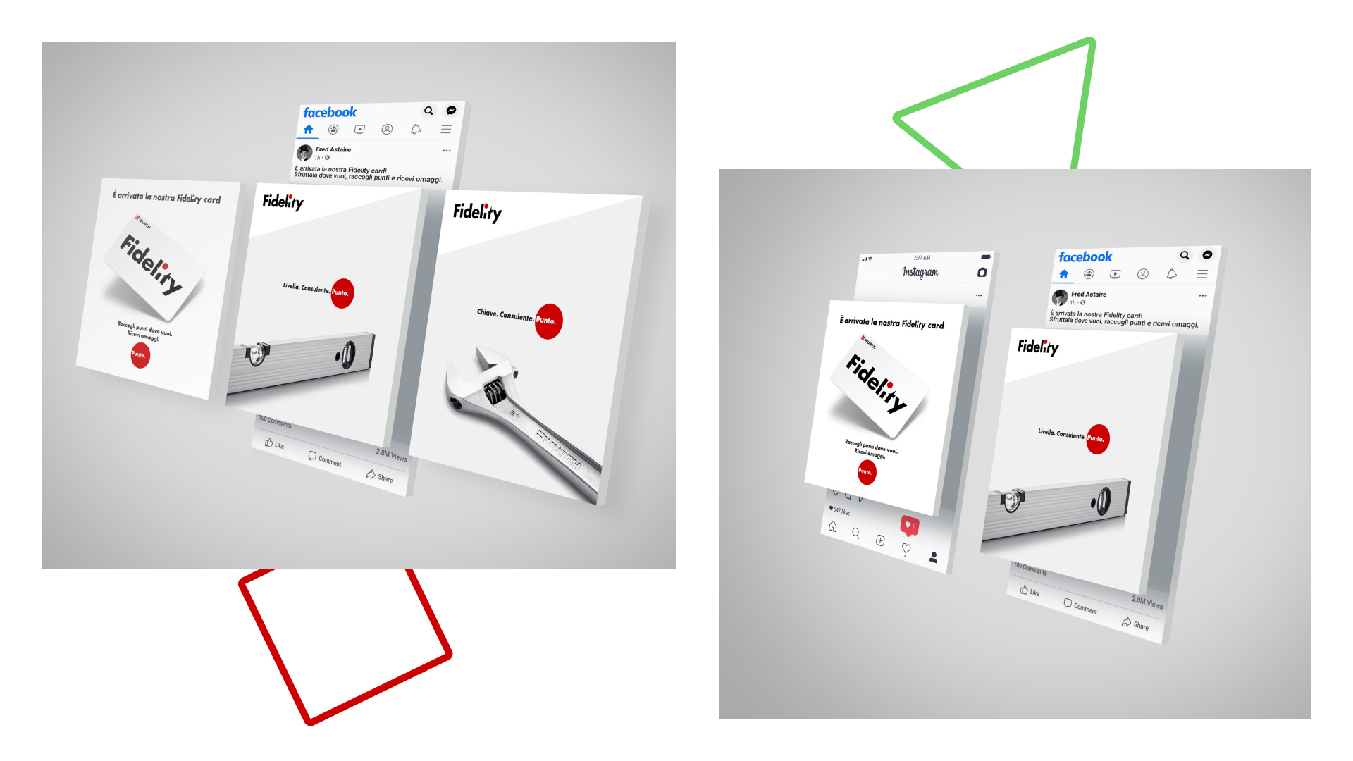 Fidelity Card Campaign by Francesco Penasa on Dribbble