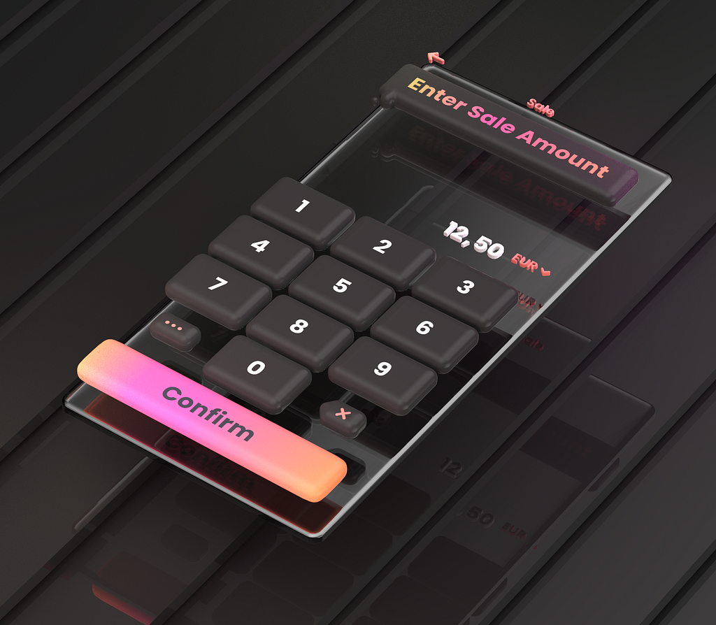 Payment Terminal UX and UI by TeddyGraphics on Dribbble