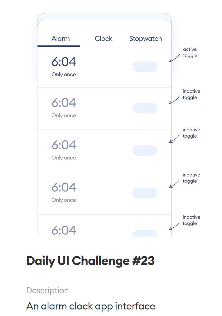 UI 90 DAYS CHALLENGE - WORK#23 by Andrew C. on Dribbble