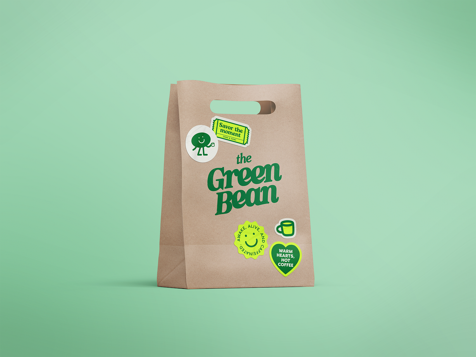 The Green Bean by Rafaela Martins on Dribbble