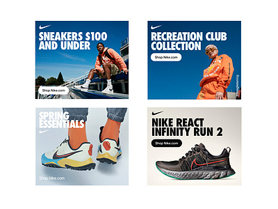 Nike Display Campaign by Joffrey Volga-Elice on Dribbble