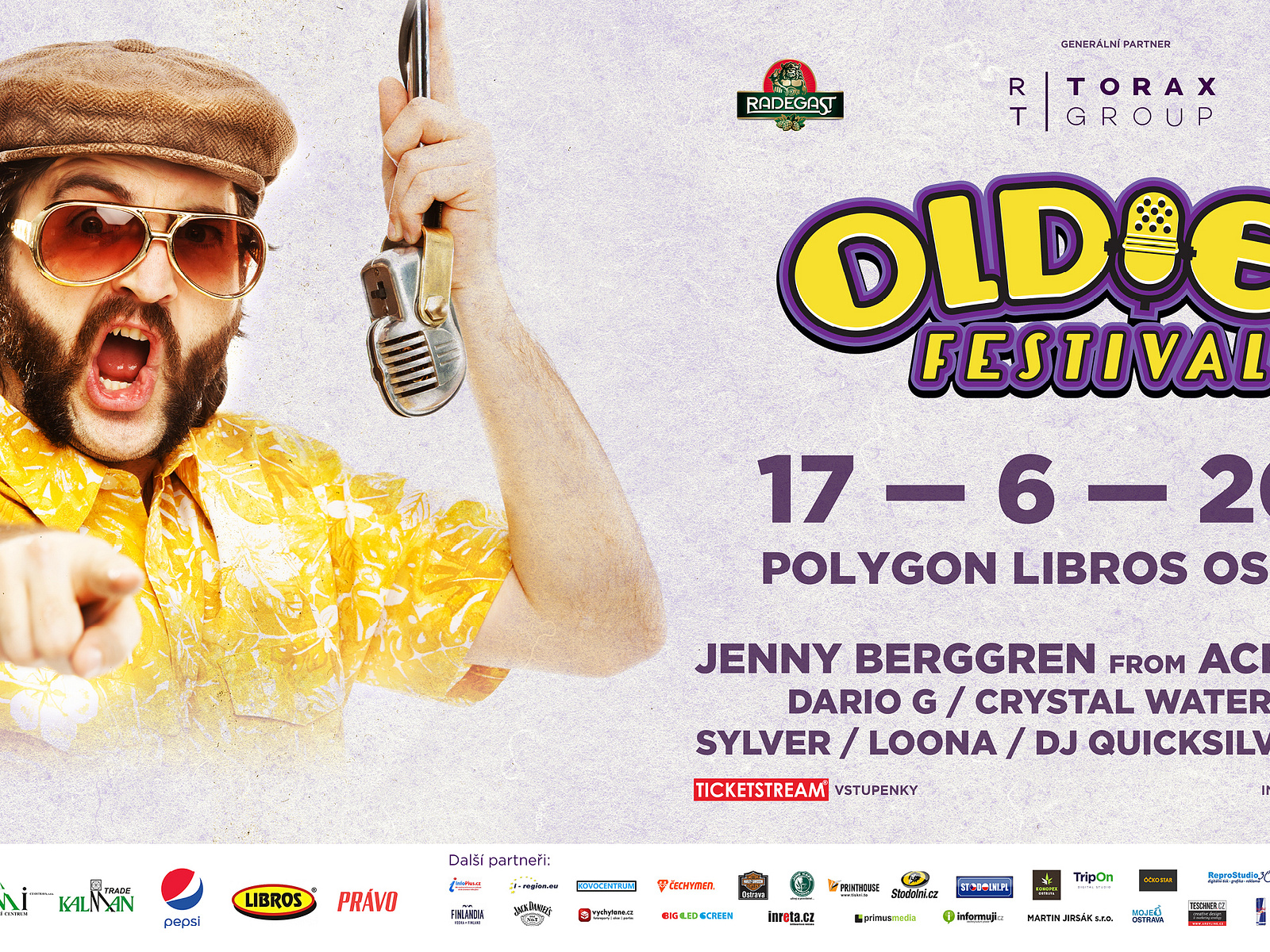 Oldies Festival - billboard by Dejan Nikolić on Dribbble