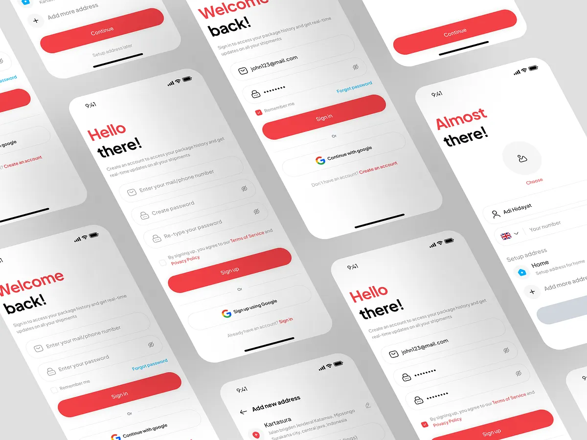 Sign Up Page designs, themes, templates and downloadable graphic ...