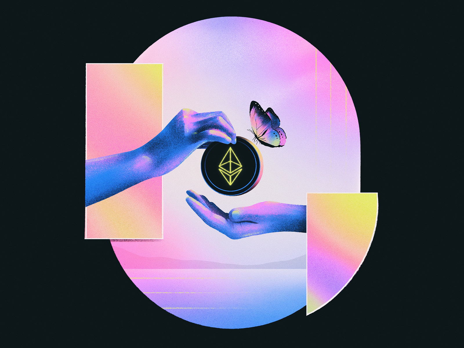 ETH illustration by Berin Holy on Dribbble