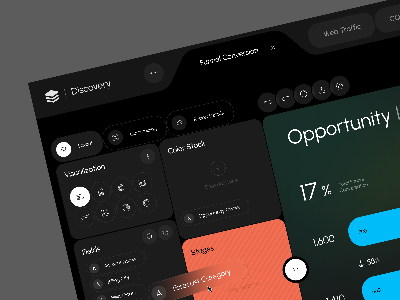 SugarCRM Discover – Advanced Analytics Tool by RonDesignLab ⭐️ on Dribbble
