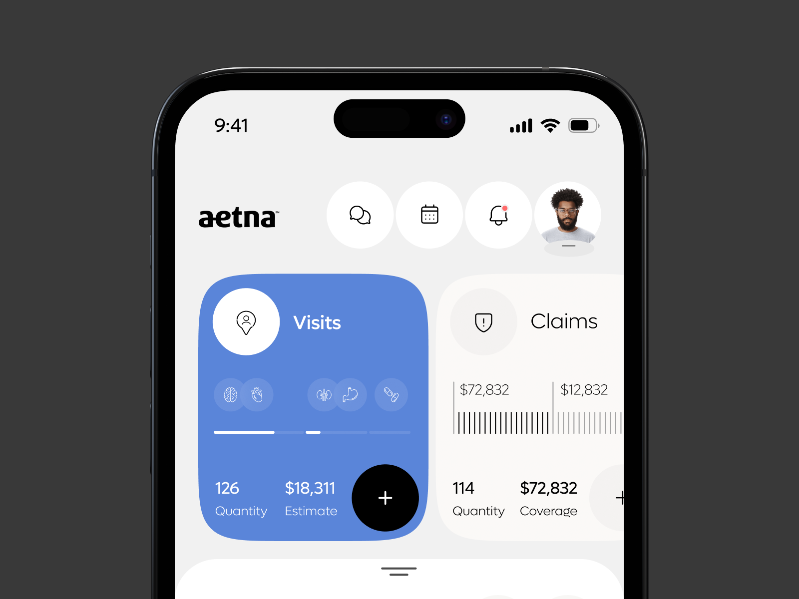 Aetna Health – Medical Insurance App by RonDesignLab ⭐️ on Dribbble
