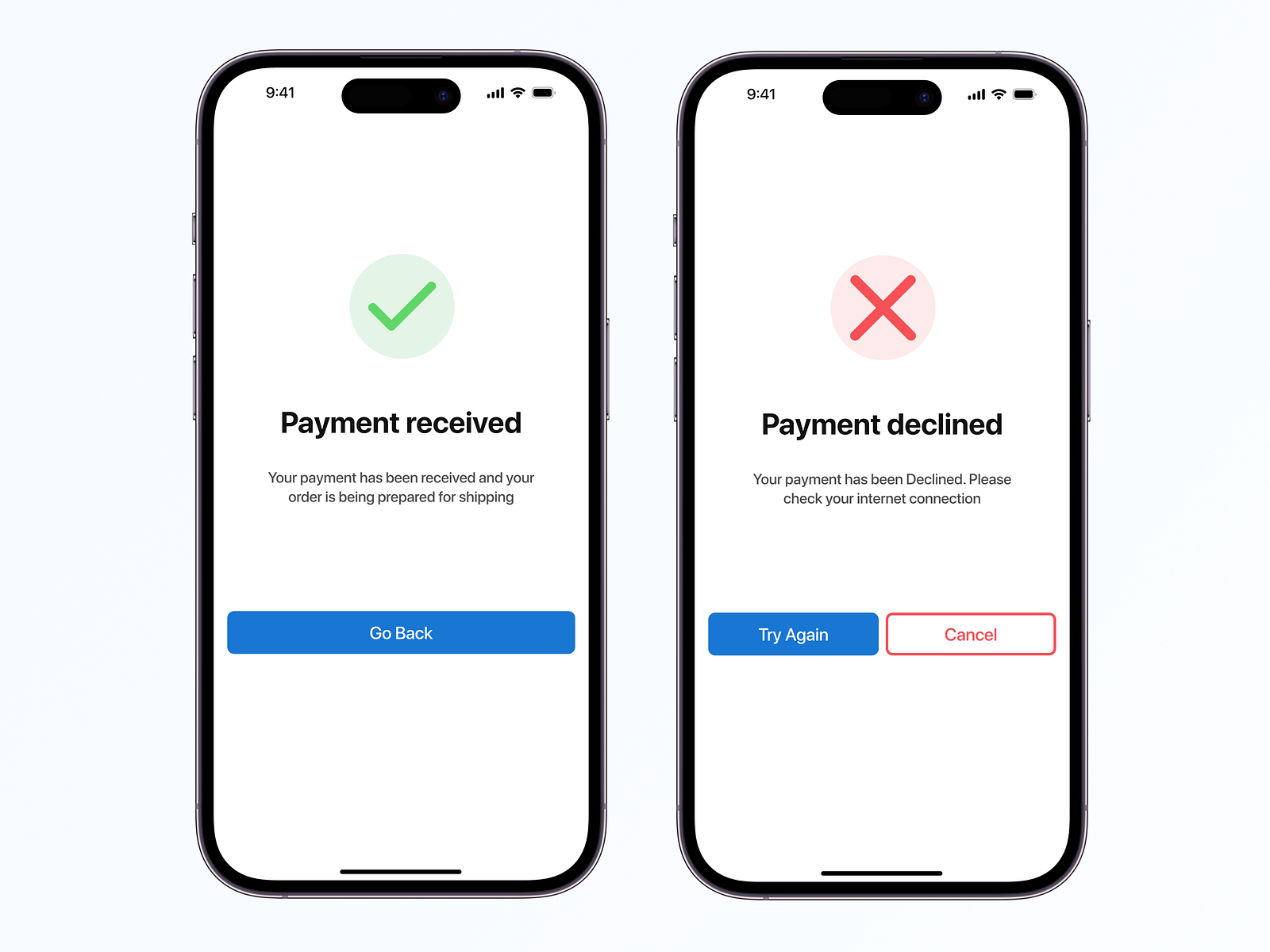 Daily UI #011 - Flash Message by Olees Hazem on Dribbble