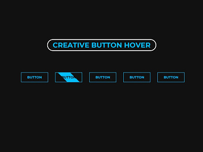 Awesome CSS Button Hover Animation by codingflicks on Dribbble