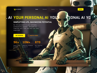 Robot Website designs, themes, templates and downloadable graphic ...