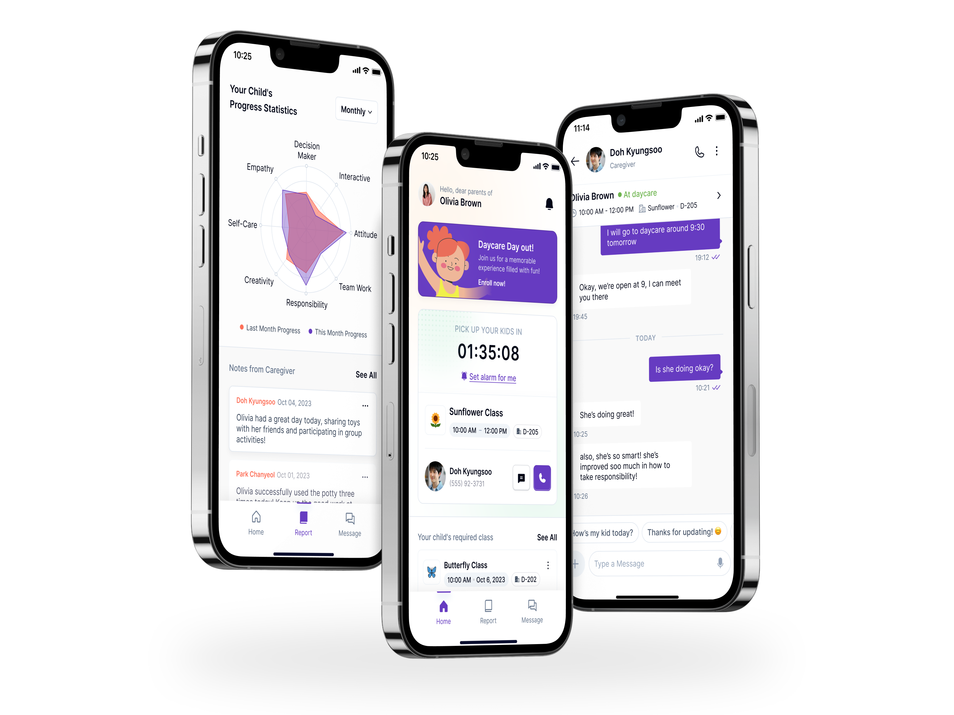 🌸 Blossom BudsCare • Daycare App for Parents by Viola Primadewi on Dribbble