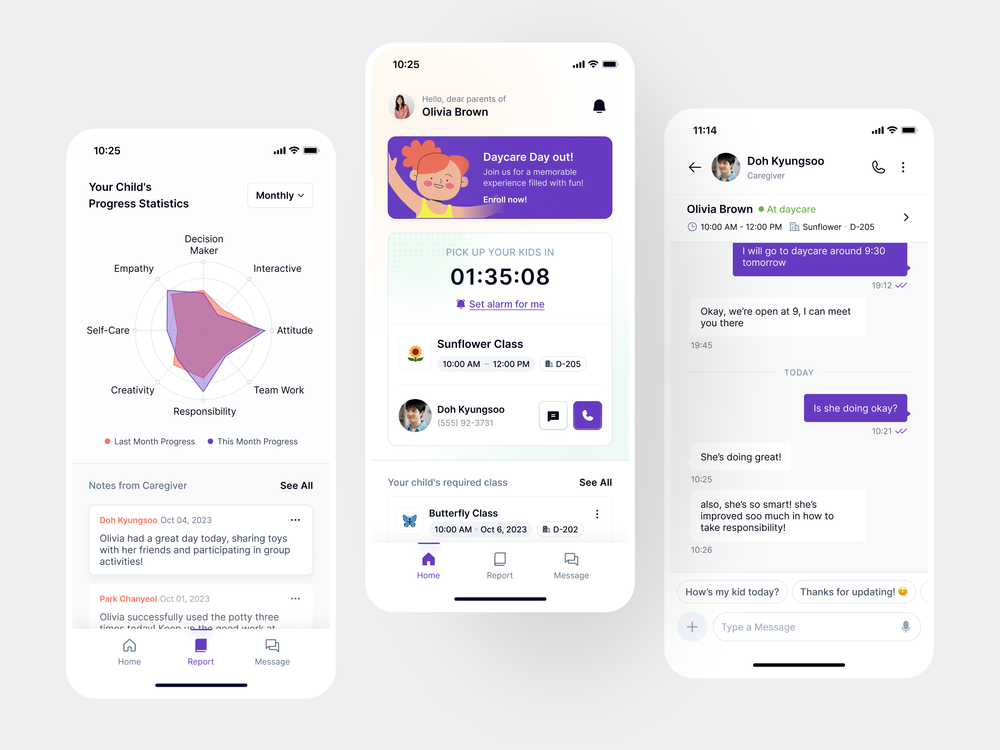 🌸 Blossom BudsCare • Daycare App for Parents by Viola Primadewi on Dribbble