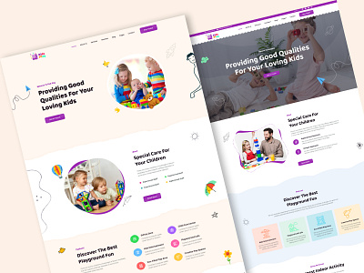 Kids Play Figma Ui Template by Ashik Mahmud Ovi on Dribbble