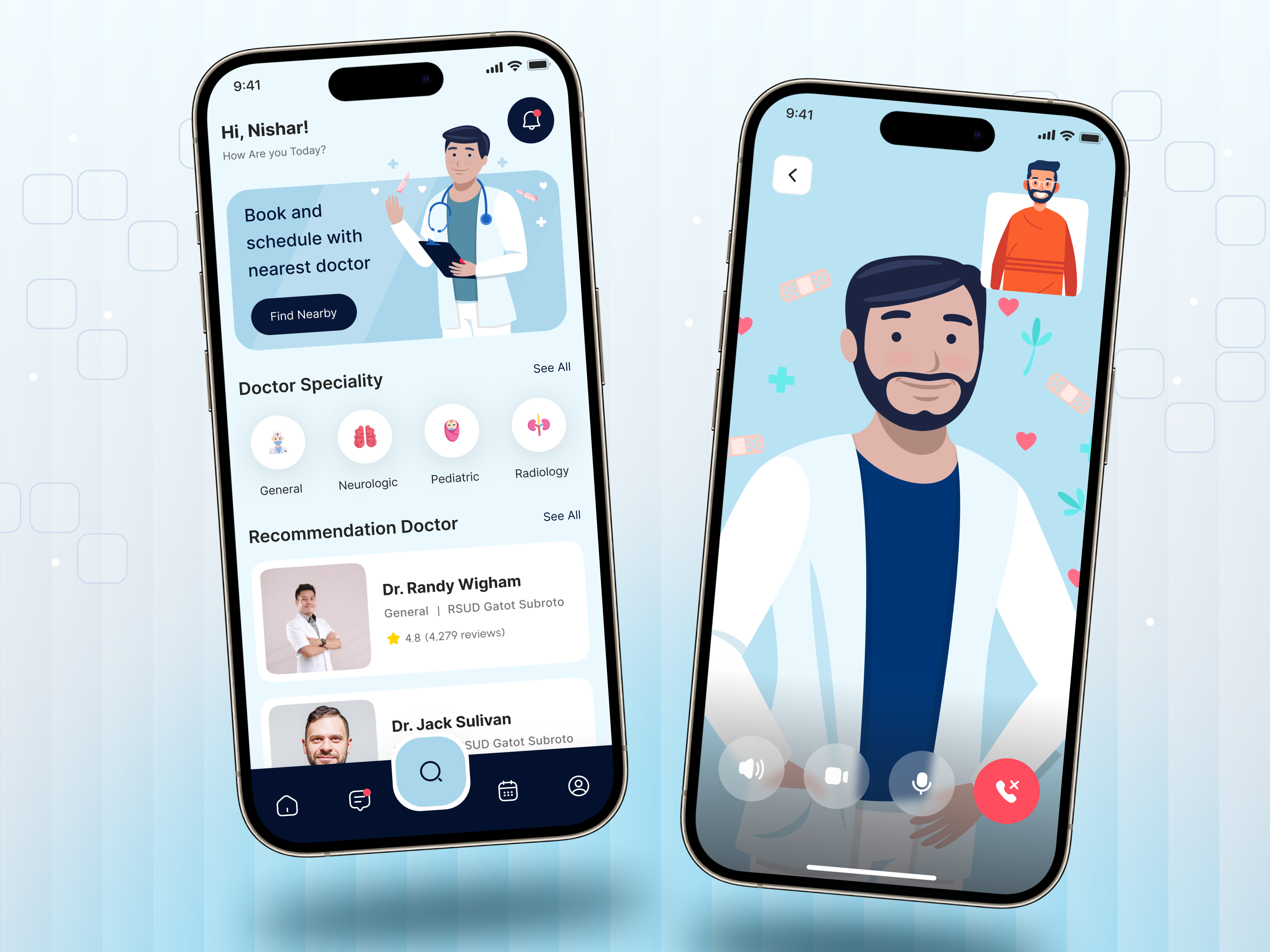 Medical App Design by Nishar Multani for Smart Ux Design on Dribbble