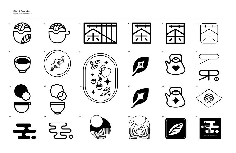 Tea Brand Logo Development by Nick Lee on Dribbble