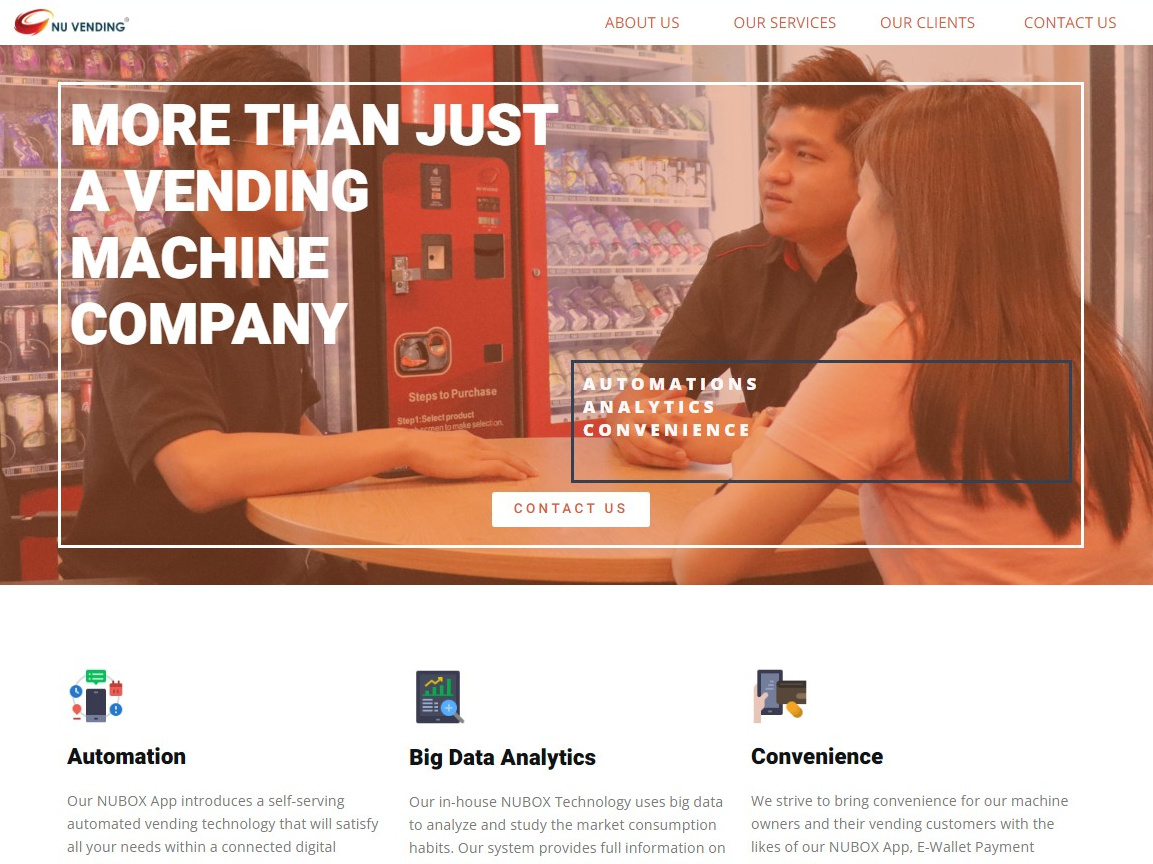 WordPress Vending Landing Page Design by DesignByDave on Dribbble WordPress Vending Landing Page Design by DesignByDave on Dribbble