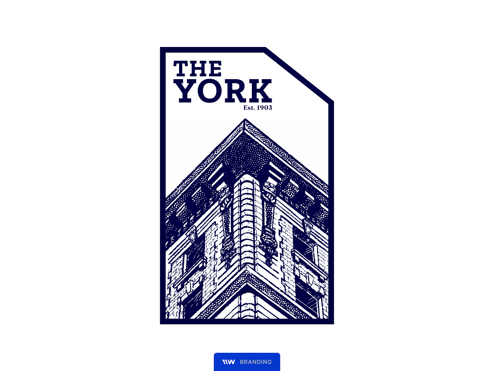 The York - Logo by Adrian Coria for 11WOODS on Dribbble