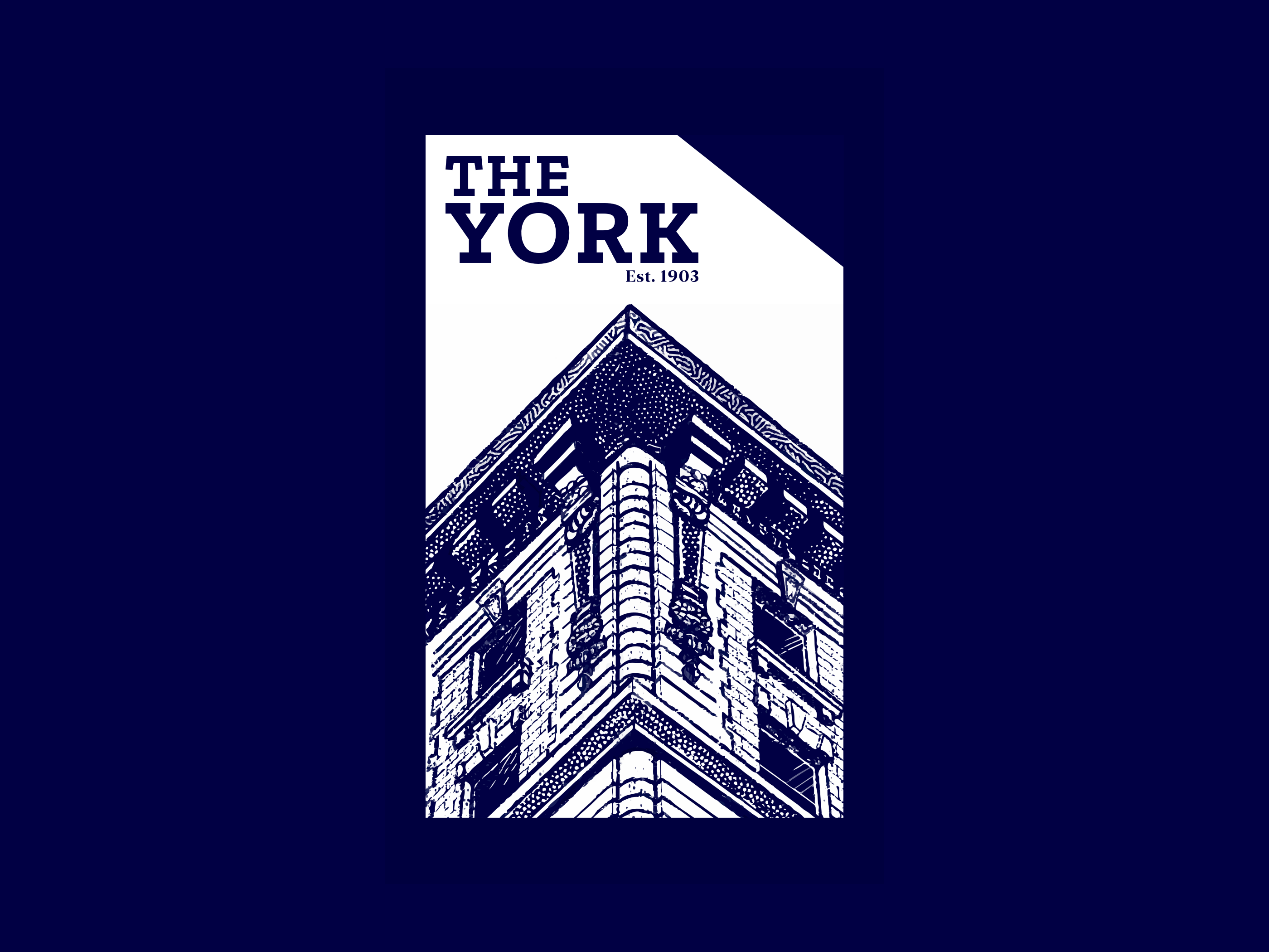 The York - Logo by Adrian Coria for 11WOODS on Dribbble