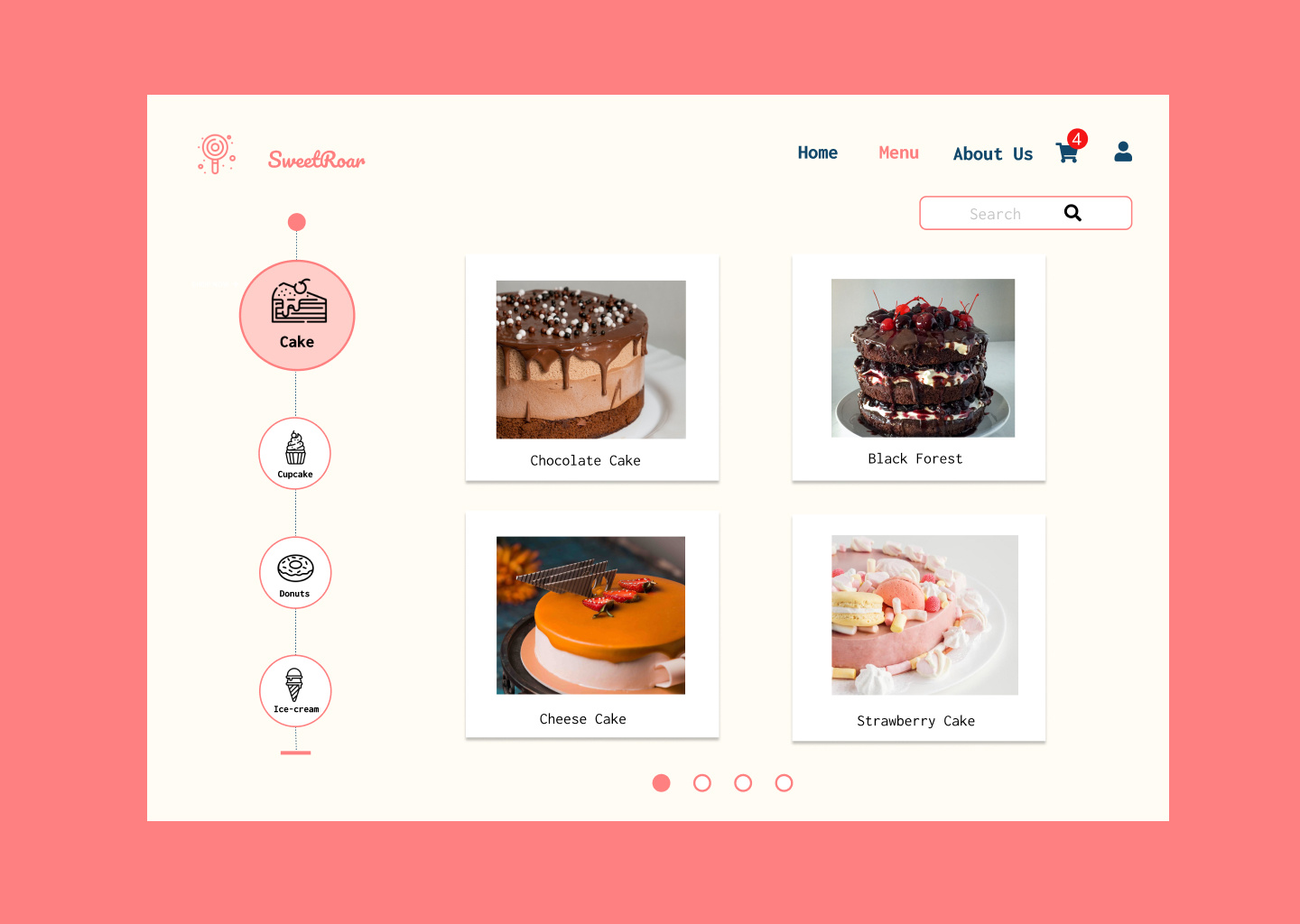 Sweet Shop - Website Design by Sulakna Karunaratna on Dribbble