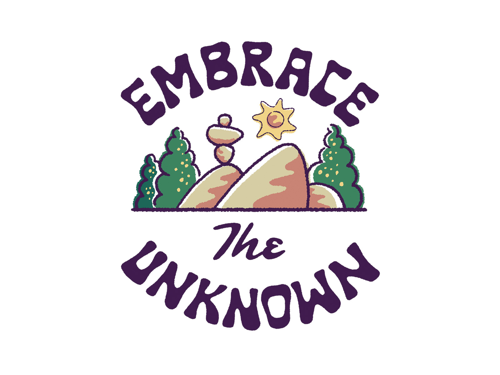 Embrace The Unknown by Sansroom on Dribbble