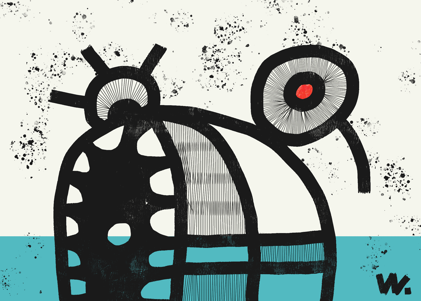 Non-Human Biologic GIF by WALToONs on Dribbble