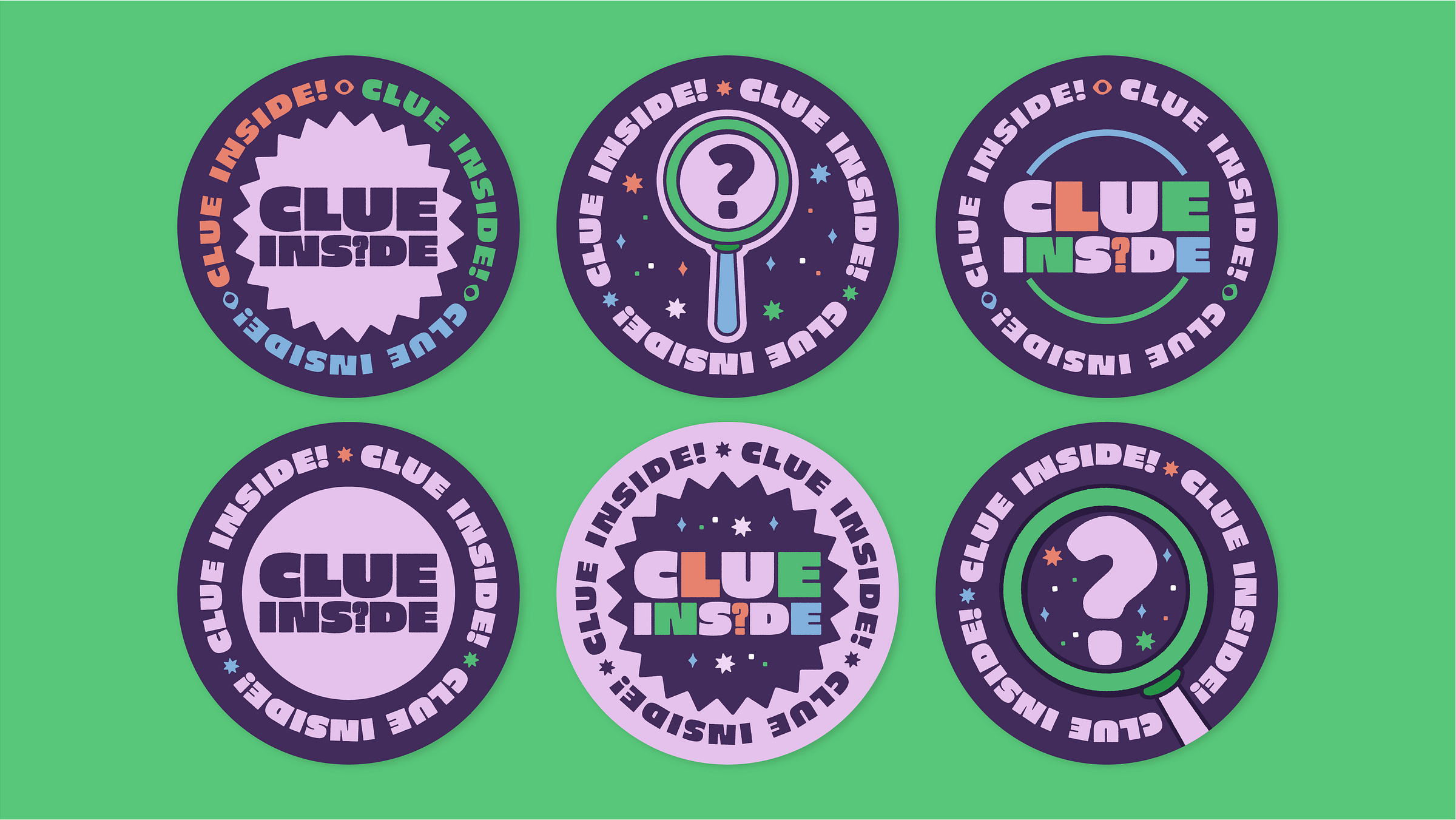 Magical Mystery Clue Hunt - Stickers by Rachel Morris for Nugget on ...