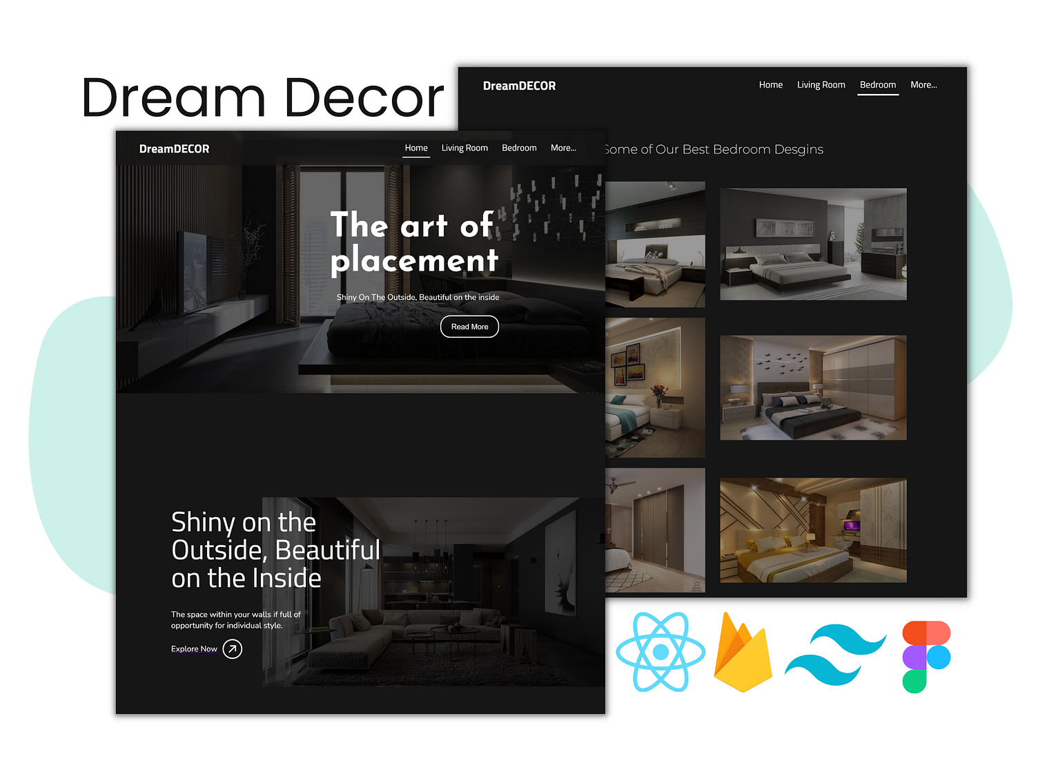 Dream Decor - Home Design Website by Amir on Dribbble