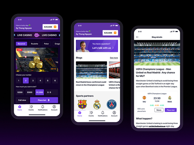 Browse thousands of Betting images for design inspiration | Dribbble