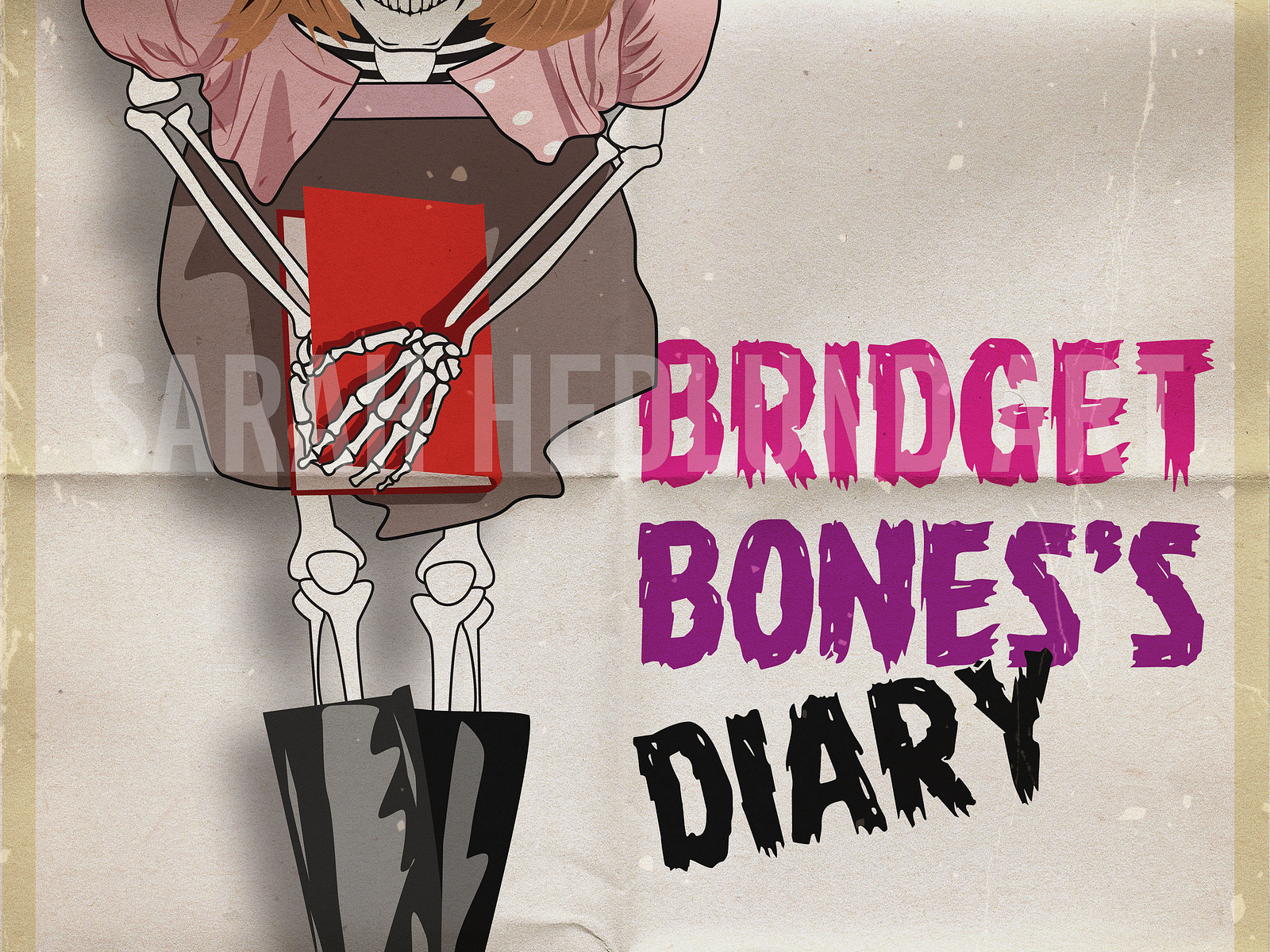 Bridget Bones's Diary by Sarah Hedlund on Dribbble