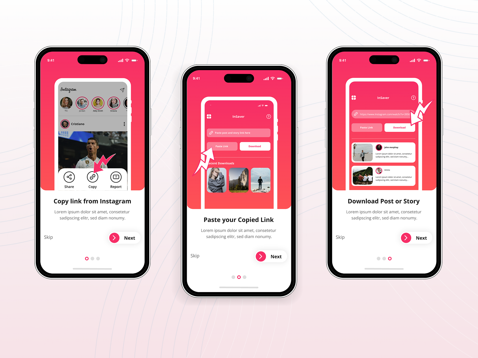 Mobile App Onboarding Design By Aqib Javed On Dribbble