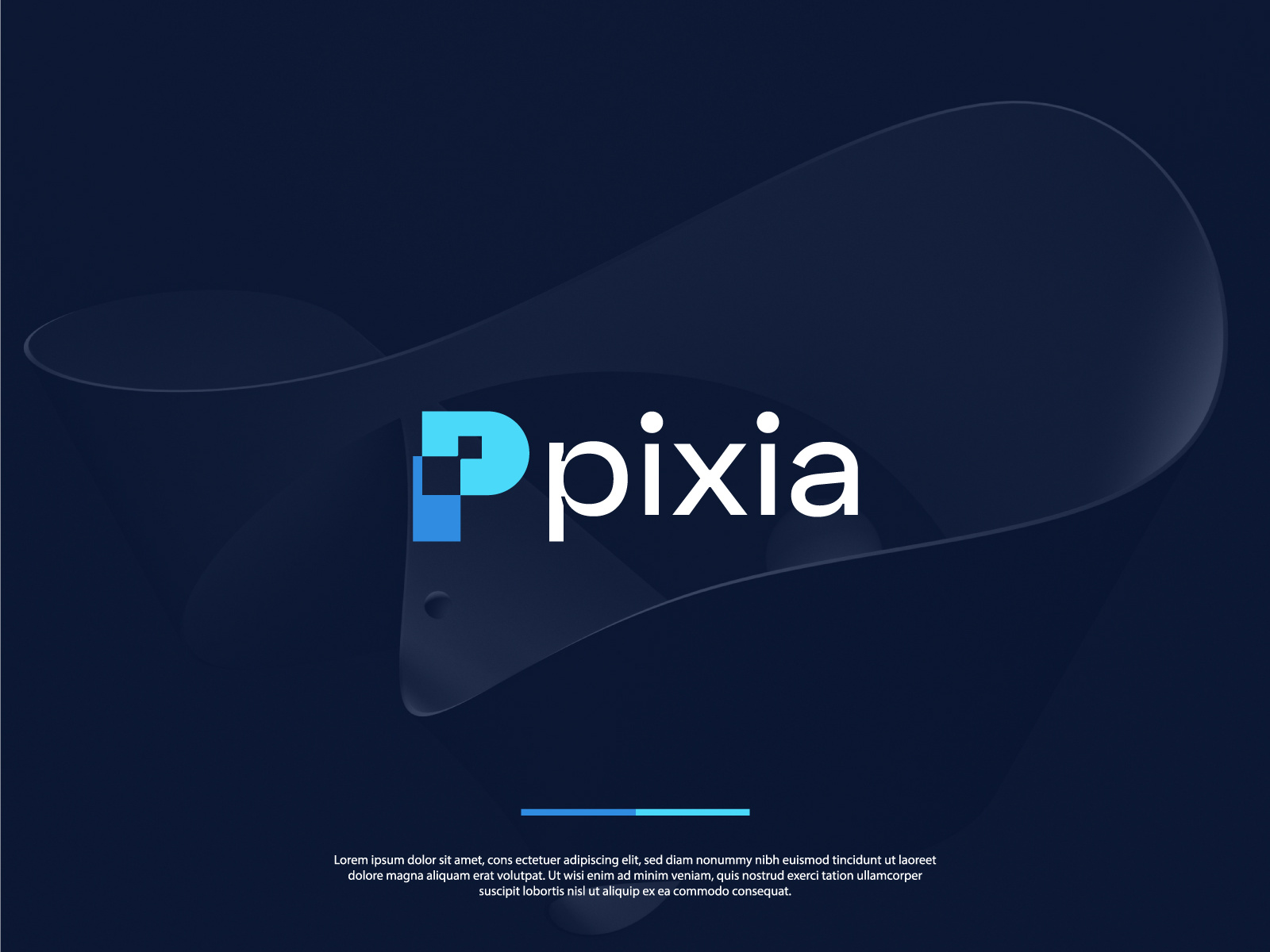 PIXIA LOGO by Rezwan Ahmed on Dribbble