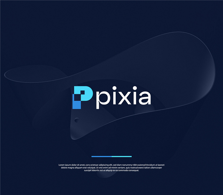 PIXIA LOGO by Rezwan Ahmed on Dribbble